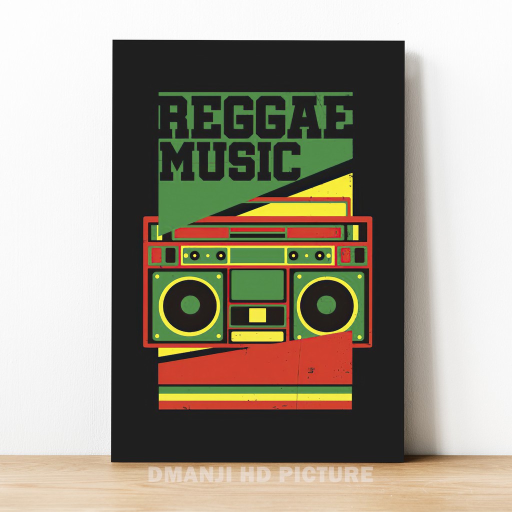 HIASAN DINDING KAYU 1-20 REGGAE WALL Decoration/20x30/BOB MARLEY Wood ...