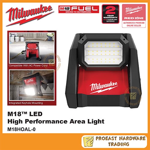 Milwaukee M18 HOAL-0 M18™ LED High Performance Area Light (SOLO) | Shopee Malaysia