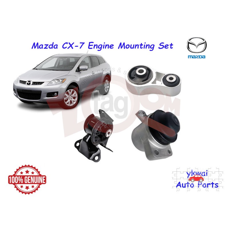 Genuine Mazda Engine Mounting Kit for Mazda CX-7 - EG21-39-06Y/EH48-39 ...