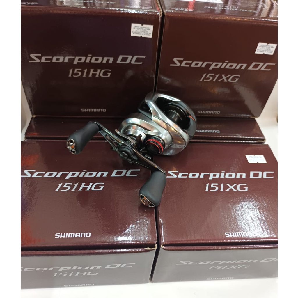 SHIMANO 2021 SCORPION DC CASTING REEL(151hg/151xg) | Shopee Malaysia