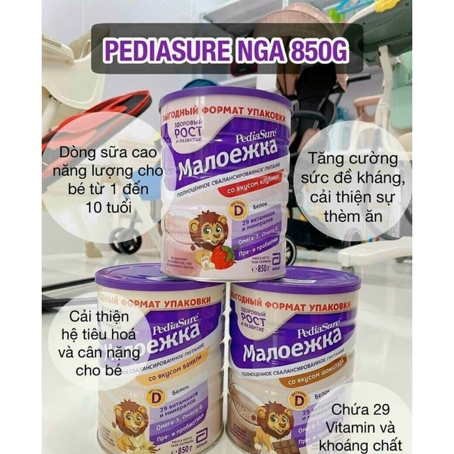 Russian Pediasure milk for underweight and stunted children 850g ...
