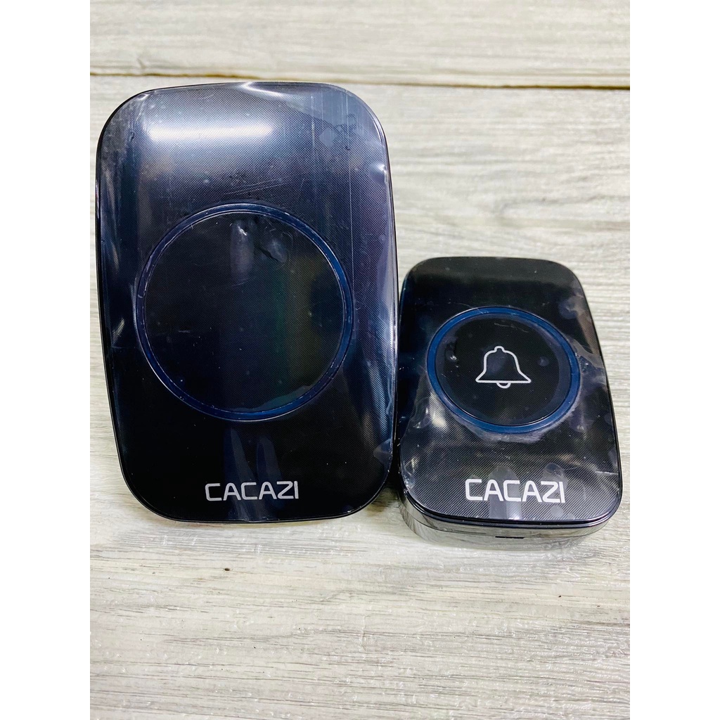 CACAZI SMART WIRELESS DOORBELL A10 HOME WATERPROOF CHIMES DOOR RING ...