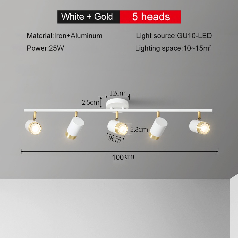 Modern wall spot light led background lighting home living room ...