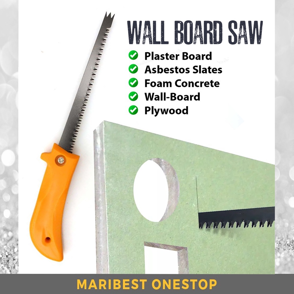 11.5" Wall Board Saw 2 in 1 Auger and Utility Saw Plaster Ceiling ...
