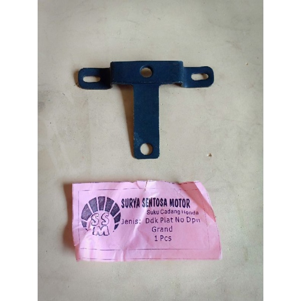 Front Police Number Plate Handle Bracket grand gren Legend | Shopee ...