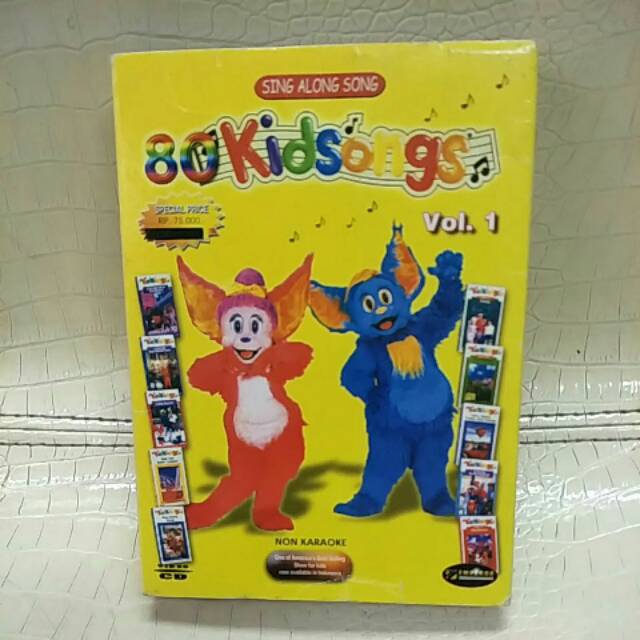 Original VCD sing along song 89 kids songs | Shopee Malaysia