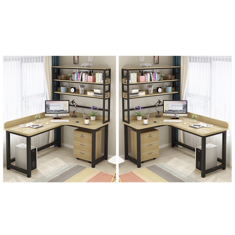 Study Table study table Corner Desktop Computer Desk Simple Desk ...