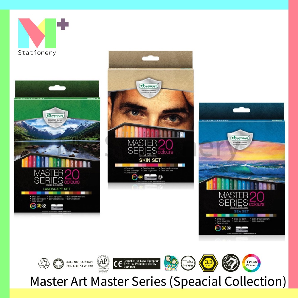 Master Art Master Series Special Collection Colour Pencil Set - 20 ...