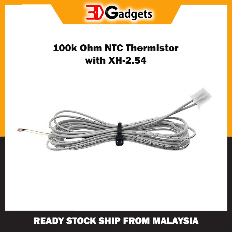 100k Ohm NTC Thermistor with XH-2.54 | Shopee Malaysia