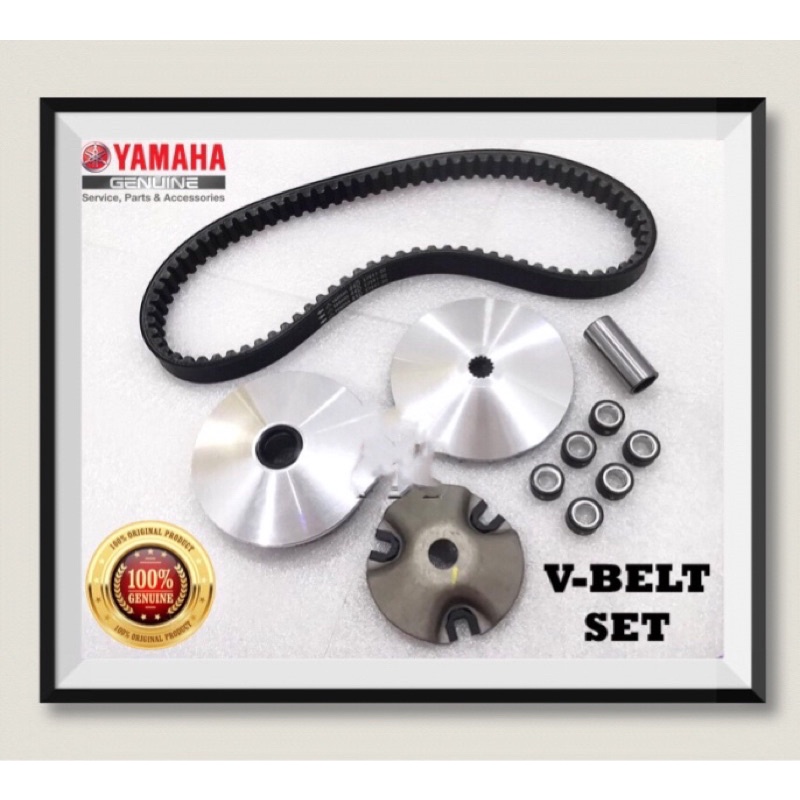 YAMAHA V BELT SET EGO NOUVO LC S FI NVX PULLEY SLIDING FIXED SHEAVE ...