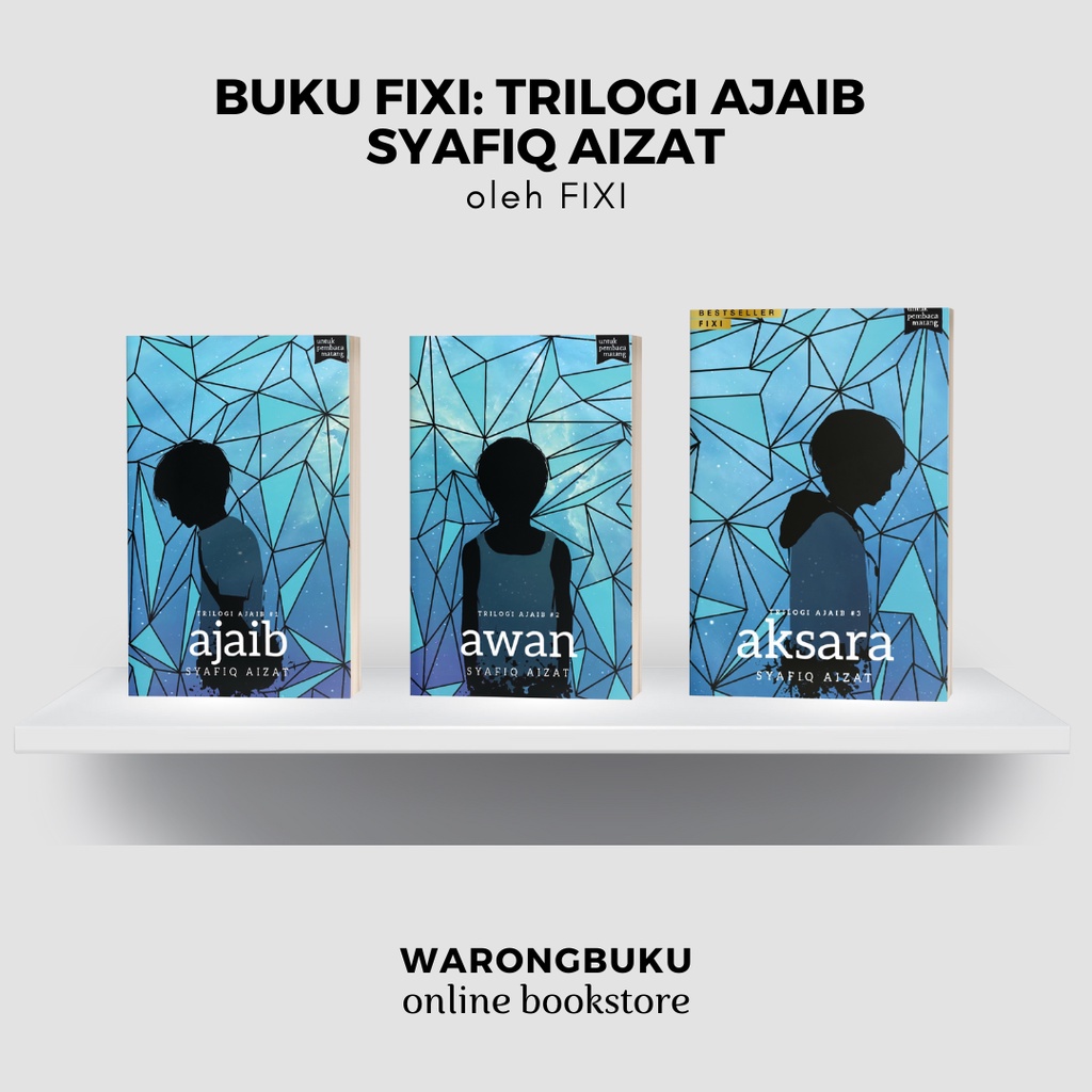 Buku Fixi - Trilogi Ajaib by Syafiq Aizat (Edisi 2024) | awan syafiq ...
