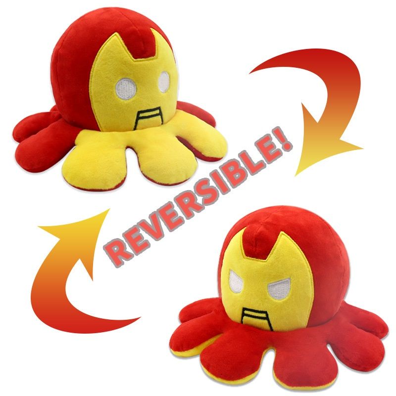Flip Reversible Octopus Batman Plush Avengel | Shopee Malaysia