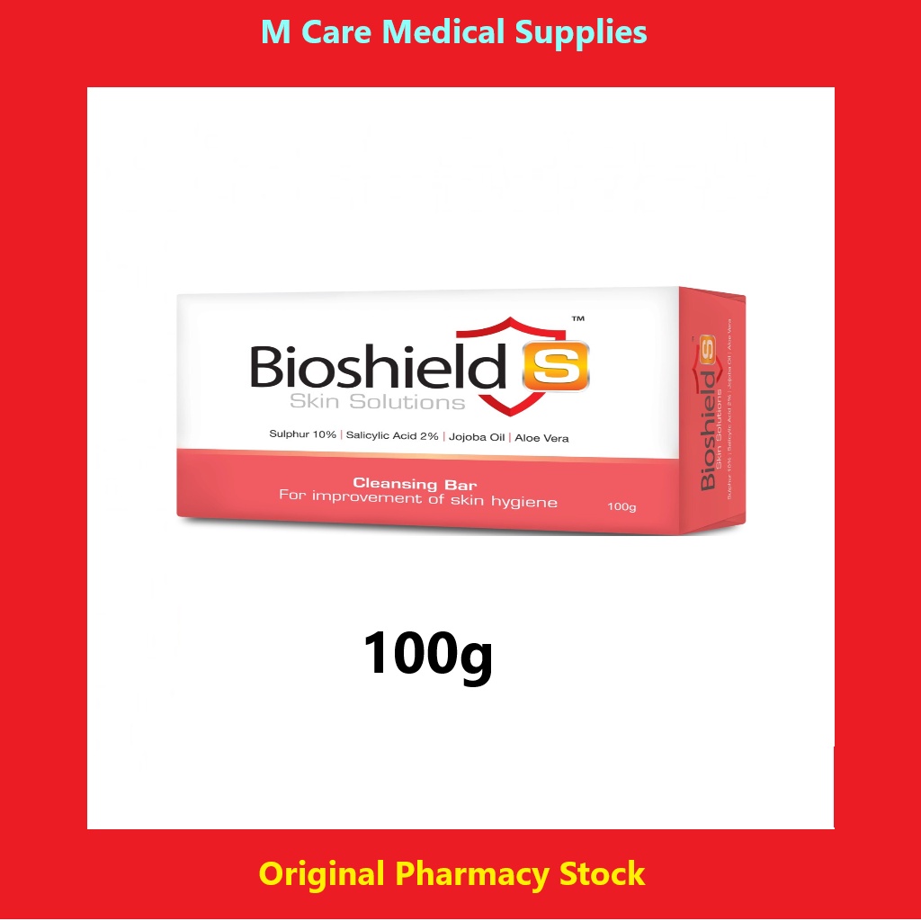 BIOSHIELD SKIN SOLUTIONS CLEANSING BAR 100G | Shopee Malaysia