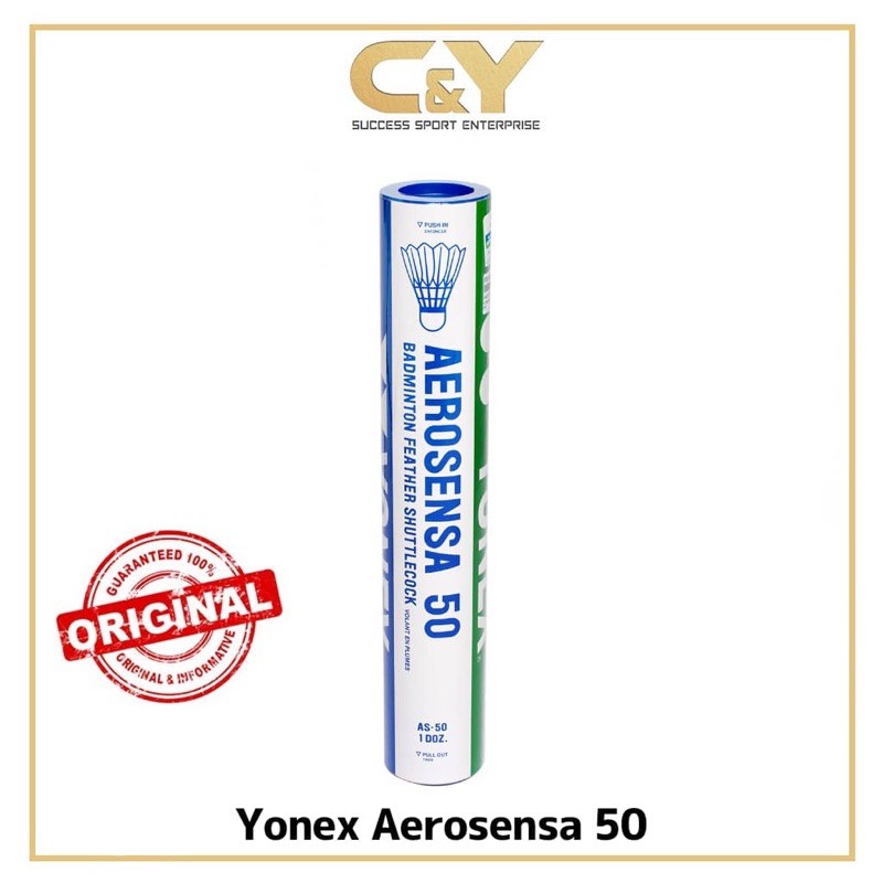 YONEX SHUTTLECOCK AEROSENSA 50(100% ORIGINAL) | Shopee Malaysia