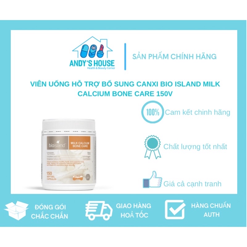 Bio Island Milk Calcium Bone Care Calcium Supplement 150v | Shopee Malaysia