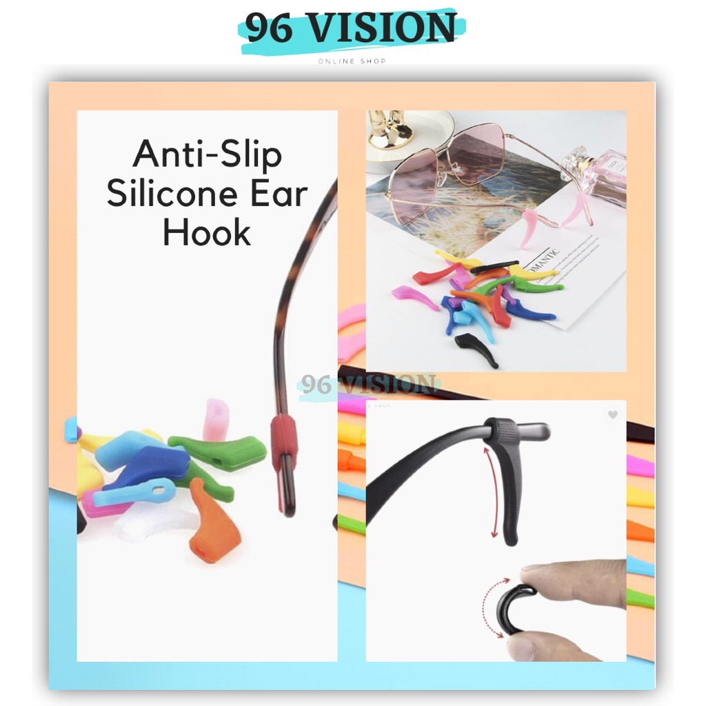 Anti Slip Ear Hook For Glasses spectacle eyewear sport sunglasses spek ...