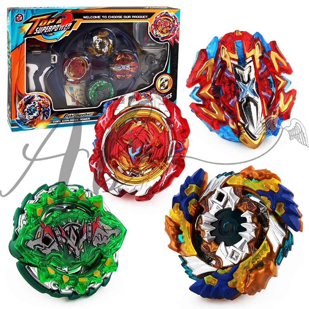 Angel Baby Kids Beyblade Top Superpower Burst Toys Set With Launcher ...