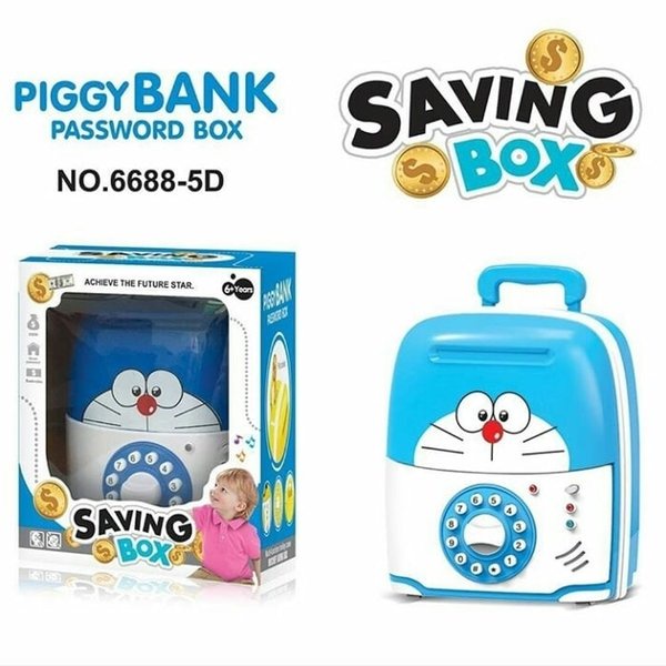 🌹READY STOCK🌹 Trolley Case Saving Box for Kids With Passcode/Tabung ...