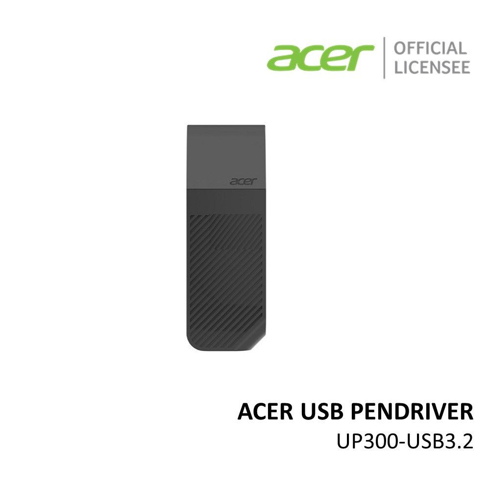 ACER USB PENDRIVER UP300 USB 3.2 ( 32GB/64GB/12GB/256GB) | Shopee Malaysia