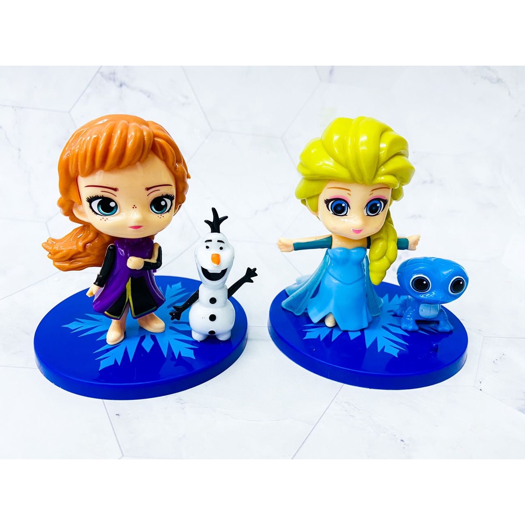 High Quality Frozen Elsa Anna Cake Toys Cake Topper Elsa Cake ...
