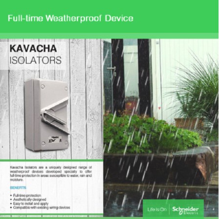 Schneider Electric Kavacha 440V Triple Pole Isolator Switch 3Pole ...