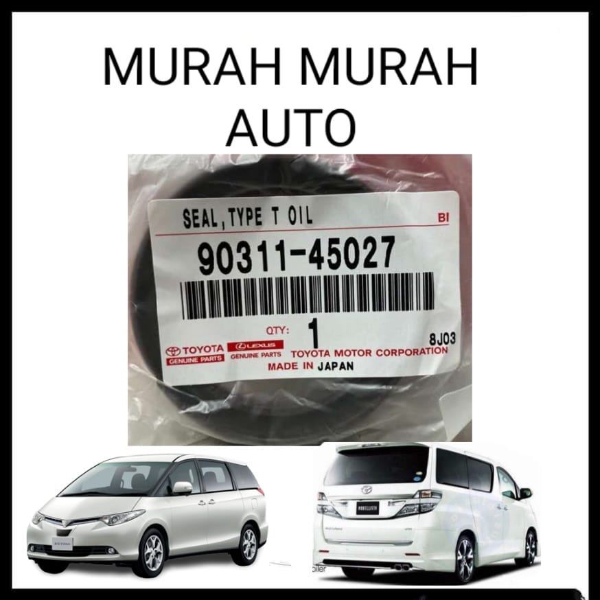 100% ORIGINAL AUTO BALL OIL SEAL TOP CONVERTER OIL SEAL TOYOTA ESTIMA 2 ...