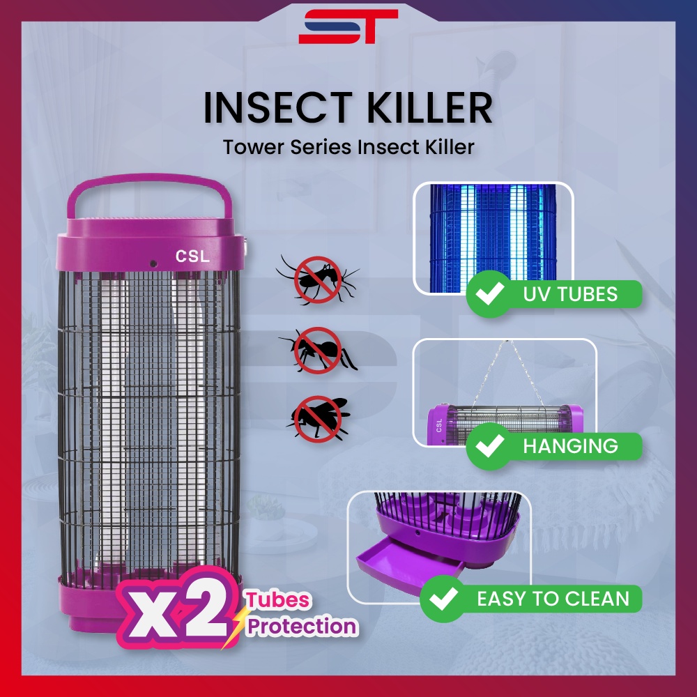 csl insects killer tower | Shopee Malaysia