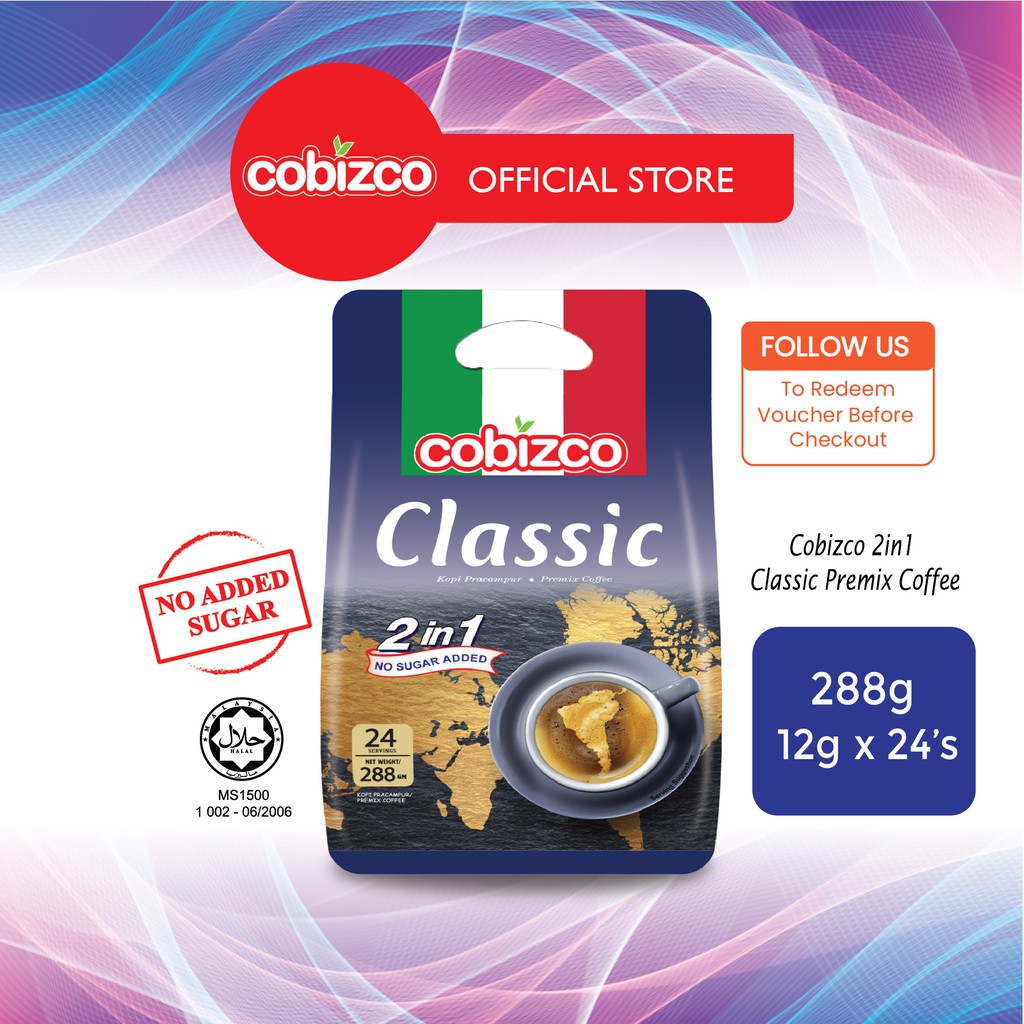 COBIZCO 2in1 Classic Coffee 288g (12g x 24's) | Shopee Malaysia