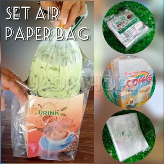 SET AIR PAPER BAG VIRAL •100pcs [READY STOCK] | Shopee Malaysia