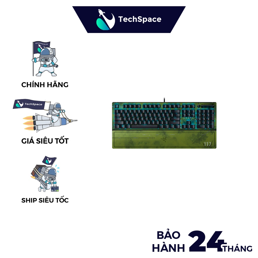 Razer BlackWidow V3 Mechanical Keyboard - HALO Infinite Edition ...