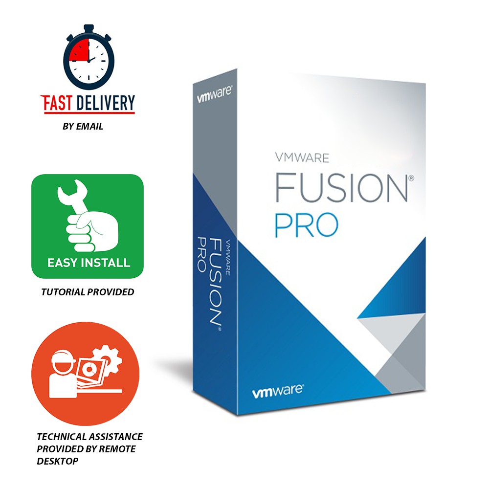 VMware Fusion Pro 12 For Mac Full Version (Parallel Desktop Alternative ...
