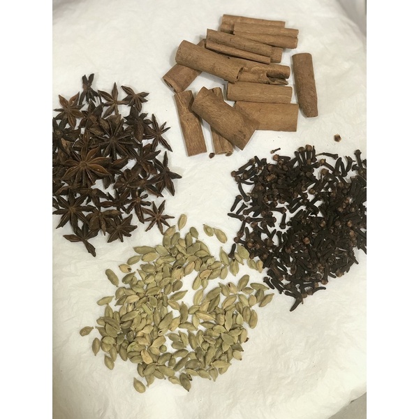 Bunga cengkih,kayu manis,bunga lawang ,buah pelaga 4 Sekawan / Kakah ...