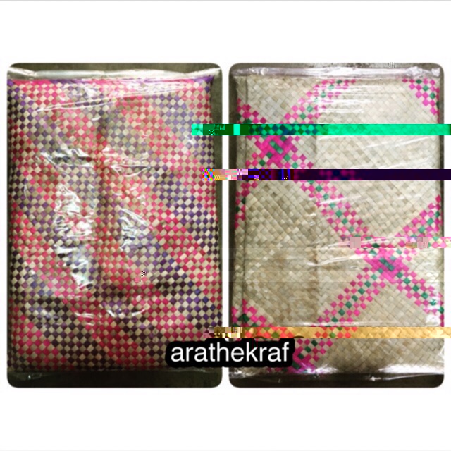 Tikar Mengkuang Asli Warna 5x7 / Traditional Mengkuang Mat | Shopee ...