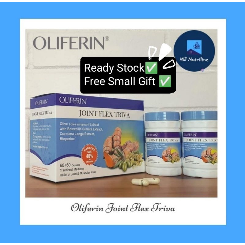 Oliferin Joint Flex Triva -Boswellia Serrata Extract+ Olive Extract+ ...