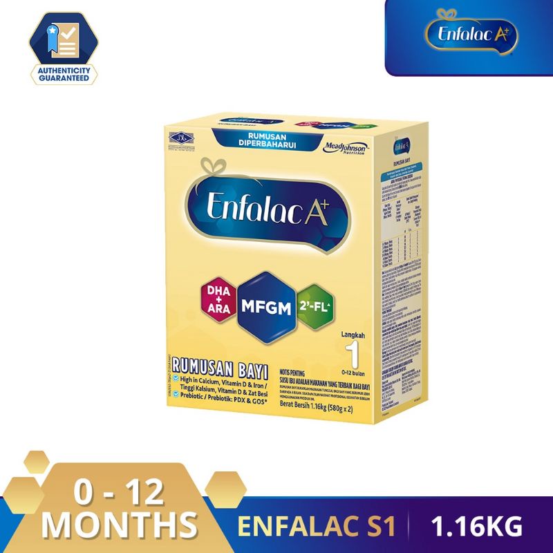 Enfalac A+/enfalac baby step 1 1.16kg | Shopee Malaysia