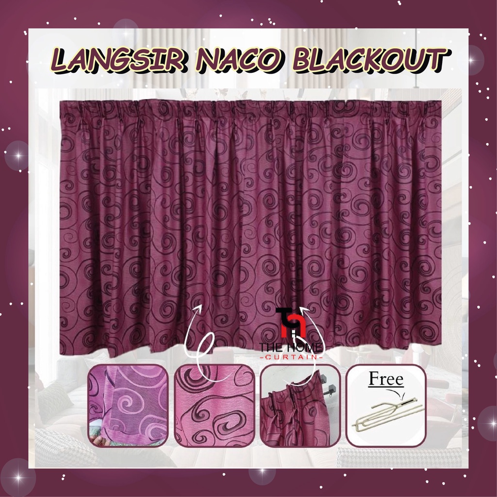 P11 𝐑𝐞𝐚𝐝𝐲 𝐌𝐚𝐝𝐞 𝐂𝐮𝐫𝐭𝐚𝐢𝐧 Langsir Rumah Kampung Siap Jahit Langsir ...