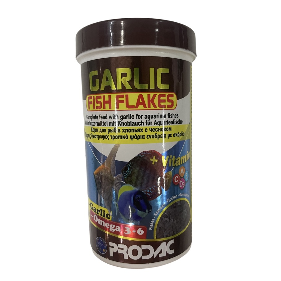 Prodac Garlic Fish Flakes 50g | Shopee Malaysia