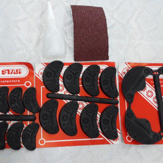 DIY shoe repair Sole and Heel Protector Fast Glue Sanding Cloth Ladam ...