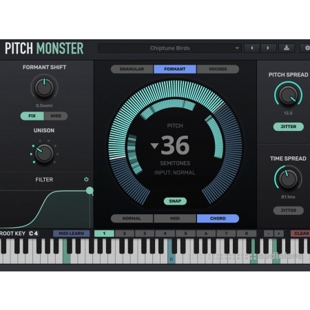 Pitch Monster 🔰 DeviousMachines (Windows 64 Bit/Mac) VST2,VST3,AAX ...