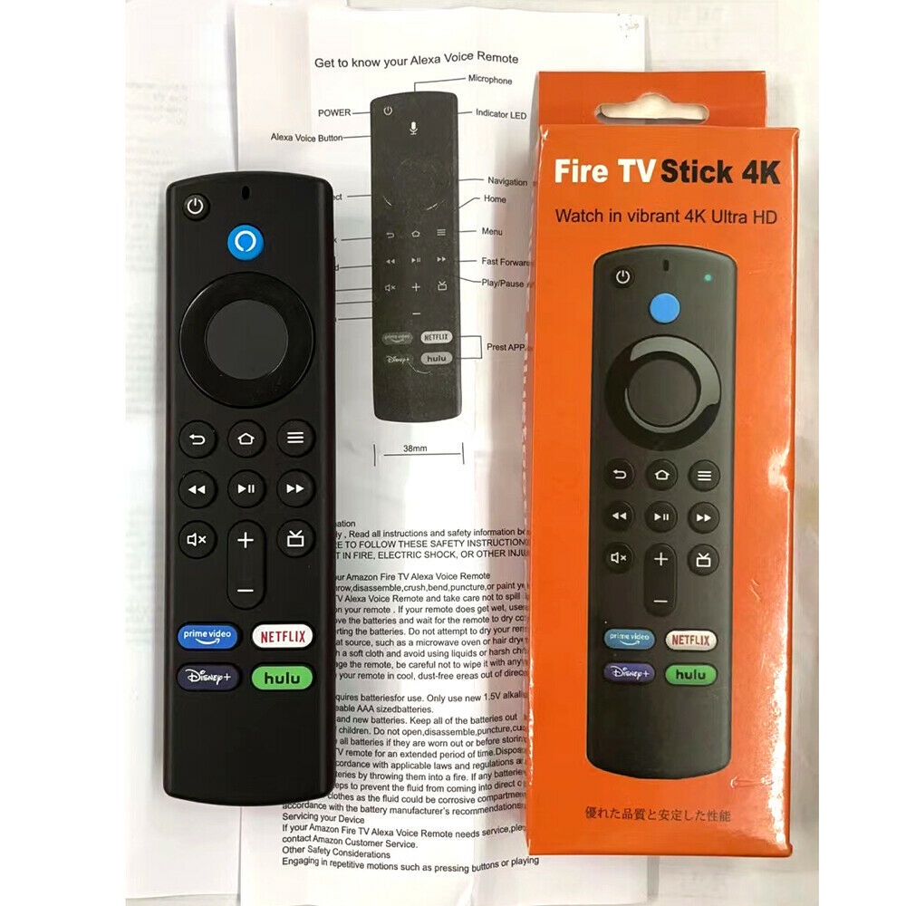 L5B83G For Amazon Fire TV Stick 4K Max Device Voice Remote Control ...