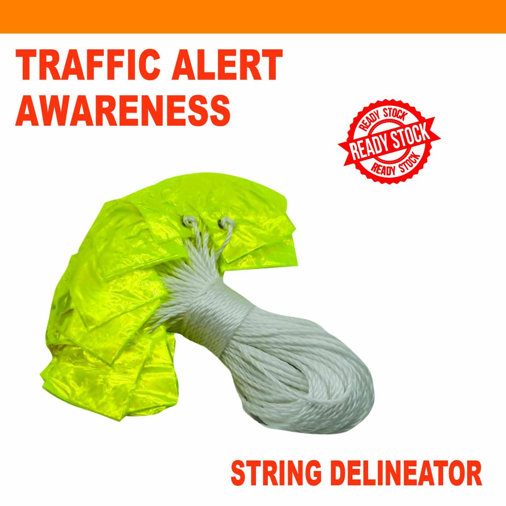 ROAD SAFETY -reflective STRING DELINEATOR- Tali pemantul cahaya ...