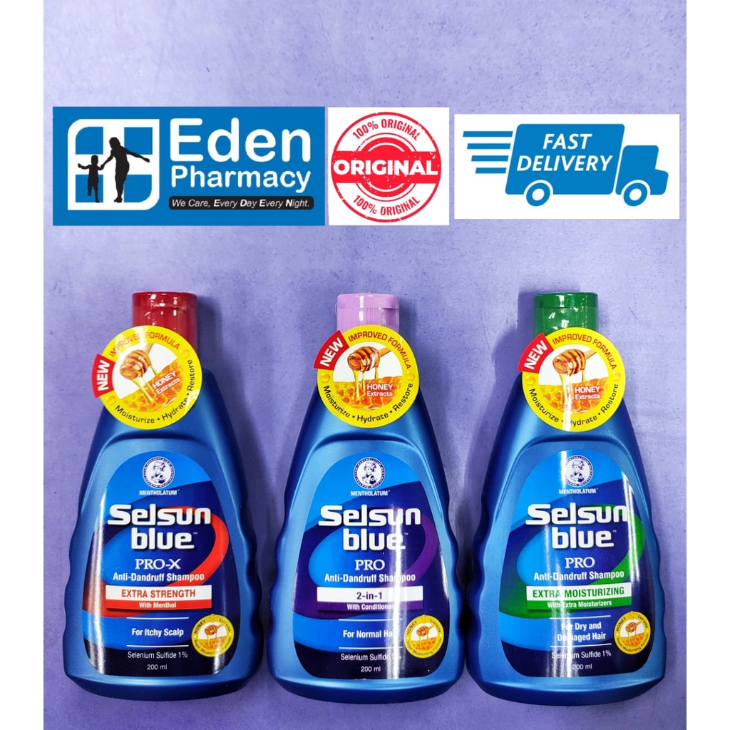 MENTHOLATUM Selsun blue PRO / PRO-X Anti-Dandruff Shampoo [ Extra ...
