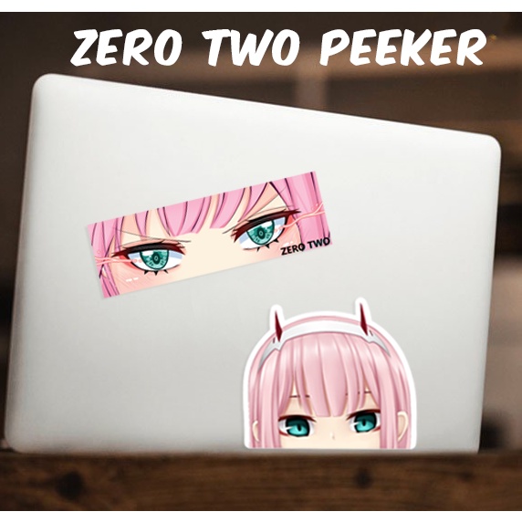 Zero Two Sticker ⭐ Premium Quality Vinyl Sticker ⭐ Waterproof ⭐ UV ...