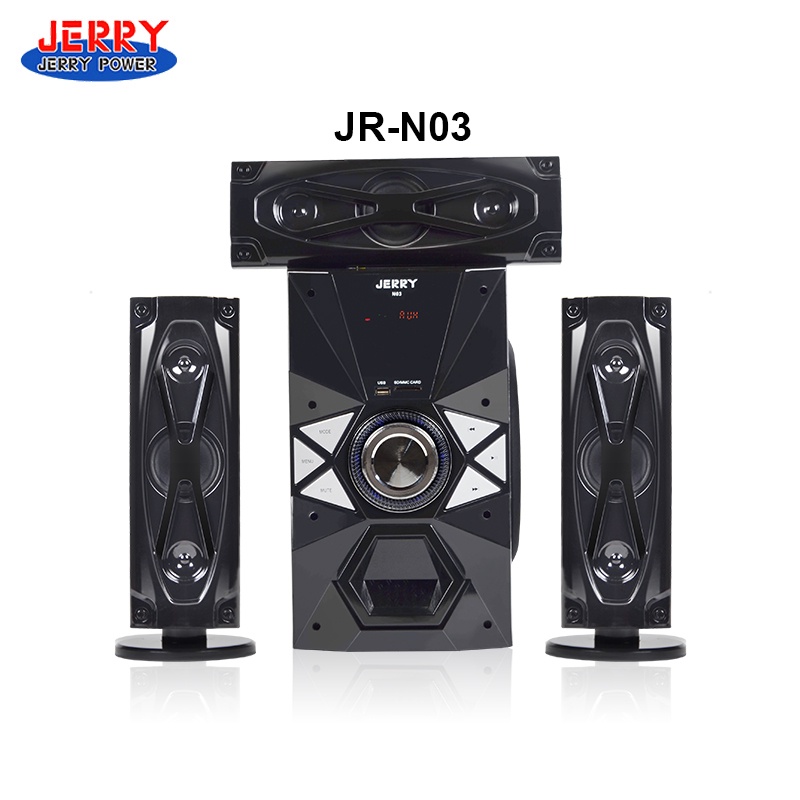 Jerry Home Power Speaker 3.1 Multimedia Home Theather Bluetooth USB JR ...