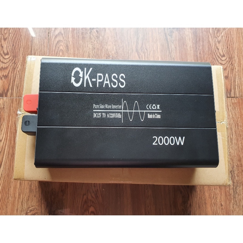 Standard sin Power Adapter 2000W 12V To 220V With Display - Ok PASS 12V ...