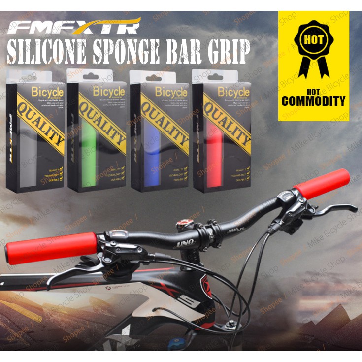 MTB Bicycle Silicone Grip FMF Sponge Handle Bar Grip High Density ...