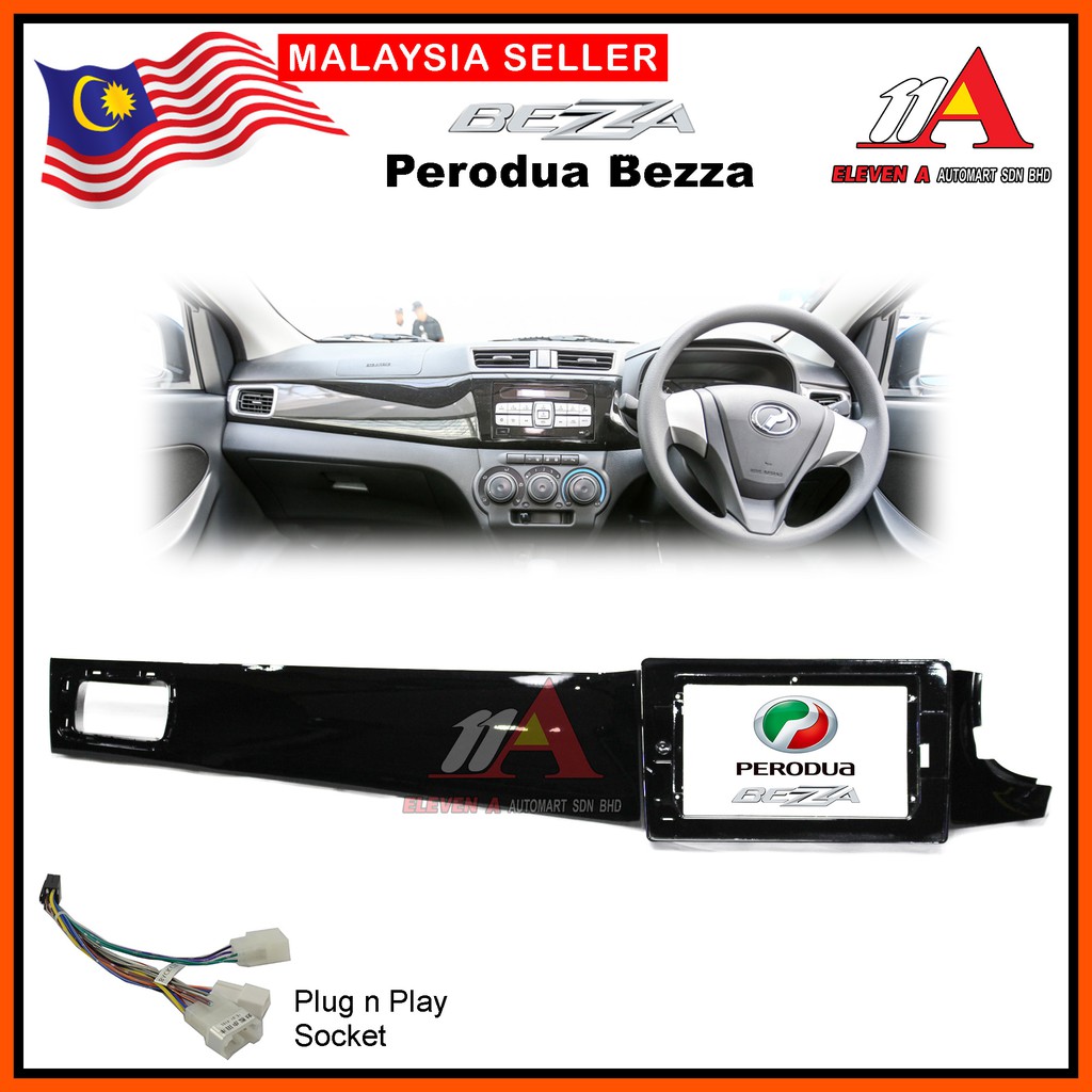 Perodua Bezza T3 Allwinner Quad Core 10 Ips Screen Android Player Car Multimedia Waze Youtube