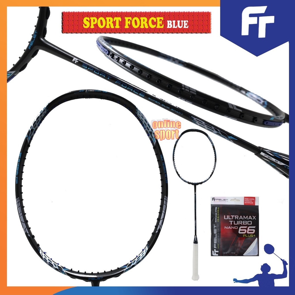 FELET Sport Force Badminton Racket (Original) | Shopee Malaysia