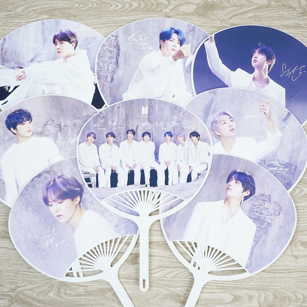Bts Shell Fan (Map of The Soul 7 Version 1) / KPOP Merchandise Bangtan ...