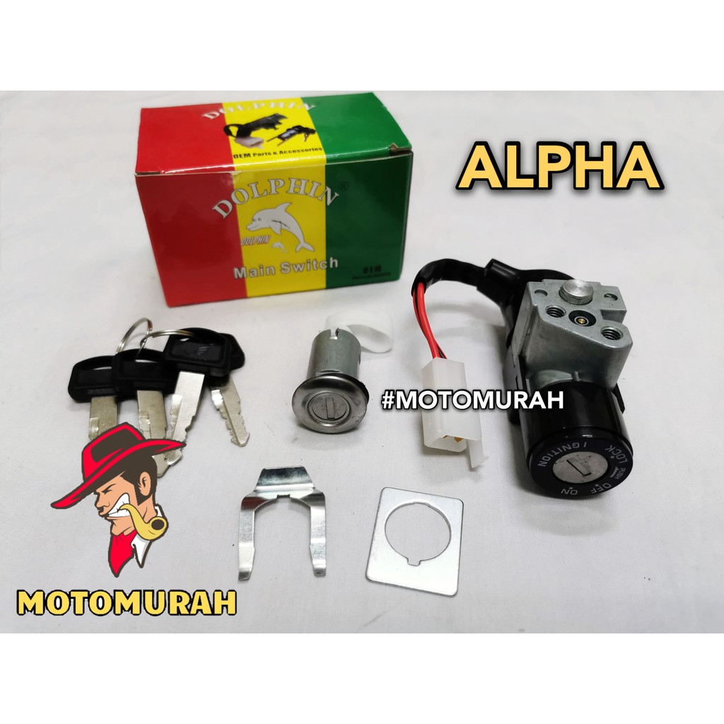 ALPHA MAIN SWITCH KUNCI SET "MOTOMURAH" | Shopee Malaysia